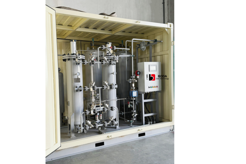 Containerized PSA Nitrogen Generator - BODA Gas Technology